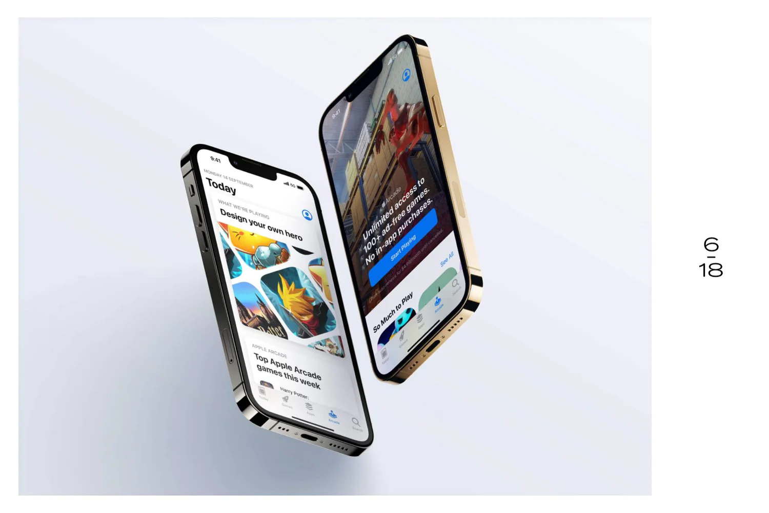 3976 iPhone13手机app界面ui设计作品集ps样机素材多角度展示效果合集 iPhone 13 mockups @GOOODME.COM _ 果觅网（gooodme）
